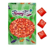 Yummyland Orange Starburst Chewy Candy, Single Flavor, Individually ...