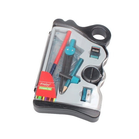 FlyFlise 8 Pieces Compass Set Math Geometry Drawing Tools Includes ...