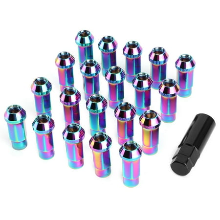 Open End Extended Car Nuts Auto Nuts Auto Modification Lug Nuts 20pcs ...