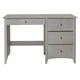 Shaker Style Writing Desk - 4 Drawers - Multiple Finishes - Walmart.com