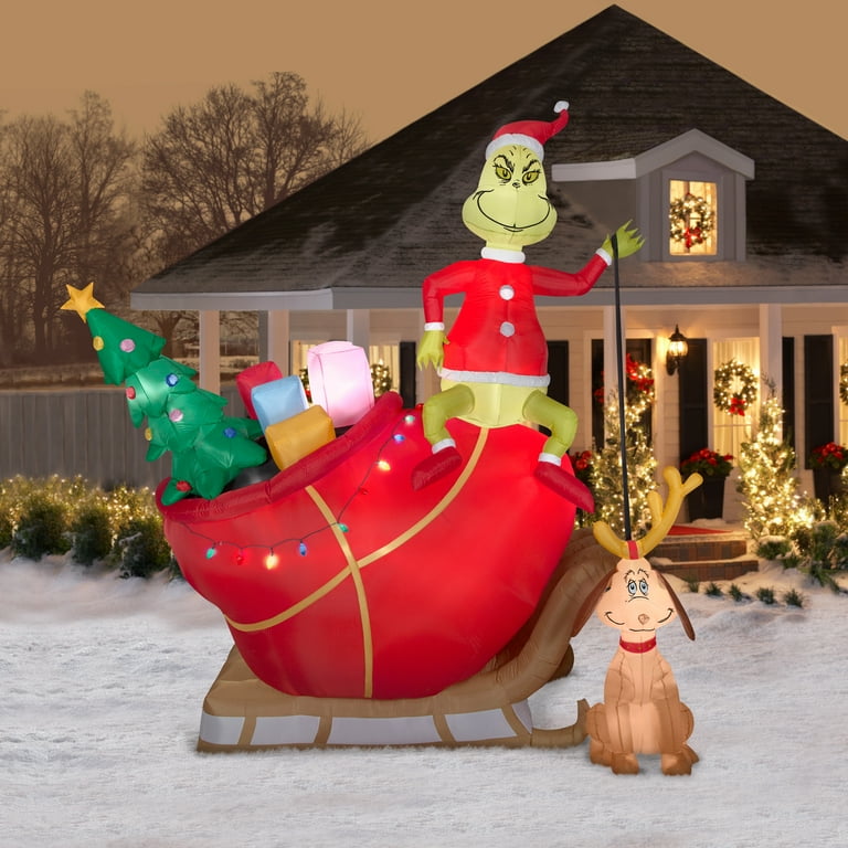 Gemmy Airblown Inflatable Outdoor Xmas Decoration: 12 Foot Gemmy Airblown Inflatable Outdoor Xmas Decoration: 12 Foot