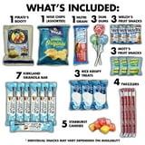 Fun Flavors Box, 50 Snack Care Package, Assortment of Chips, Cookies ...