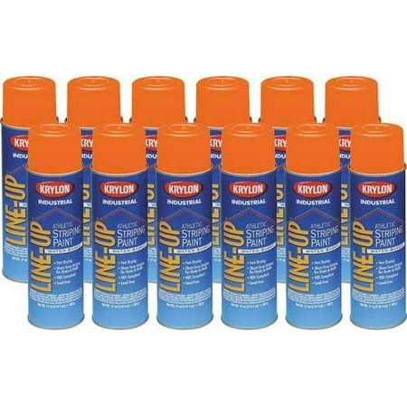 Athletic Orange Line-Up® Athletic Field Striping Paint [Set of 12 ...
