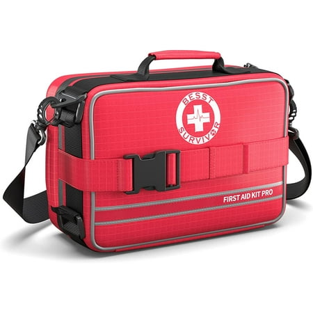 Comprehensive First Aid Kit with Tourniquet and Israeli Bandage, MOLLE ...