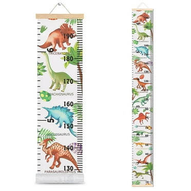 Morxy Canvas Growth Chart for Kids - Unisex Kids Room Wall Decor ...