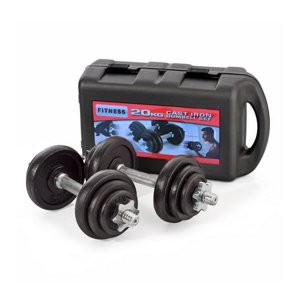 Pesas Chile - Set 20Kg Maletín Cast Iron | Knasta Chile