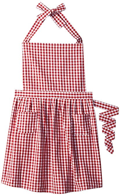 Now Designs Classic Apron, Red Gingham - Walmart.com