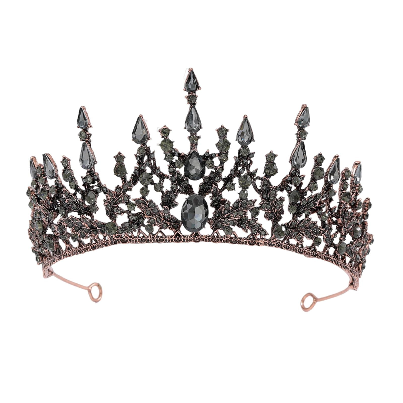 Bride Tiara Crowns Jewelry Accessories Girls Tiaras Rhinestone Tiara ...