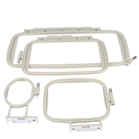 Yosoo Embroidery Hoop, 4pcs/set Embroidery Sewing Hoop Set For Brother ...