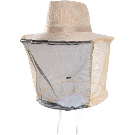 Beekeeping Cowboy Hat Premium Bee Insect Mosquito Repellent Cap Mesh ...