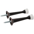 Bulldog Hardware Screw-in Solid Doorstop, Oil Rubbed Bronze, 2 Pack ...