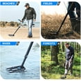 Novorik Professional Metal Detector for Adults with 10? Waterproof Coil ...