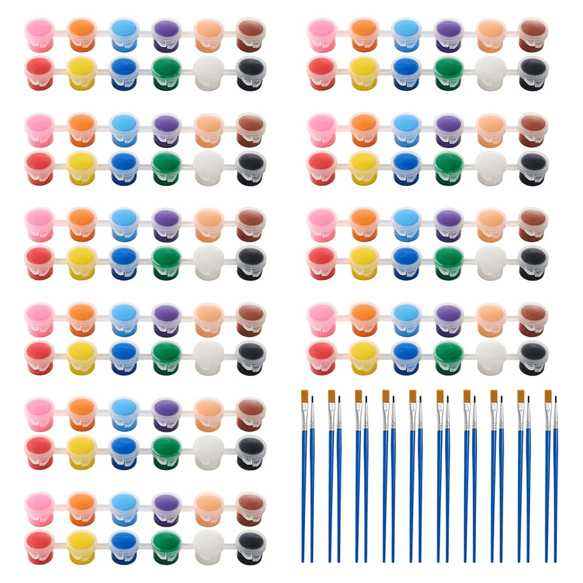 Click here for Unbranded Mini Acrylic Paint Set 10 Pieces  Kids P... prices