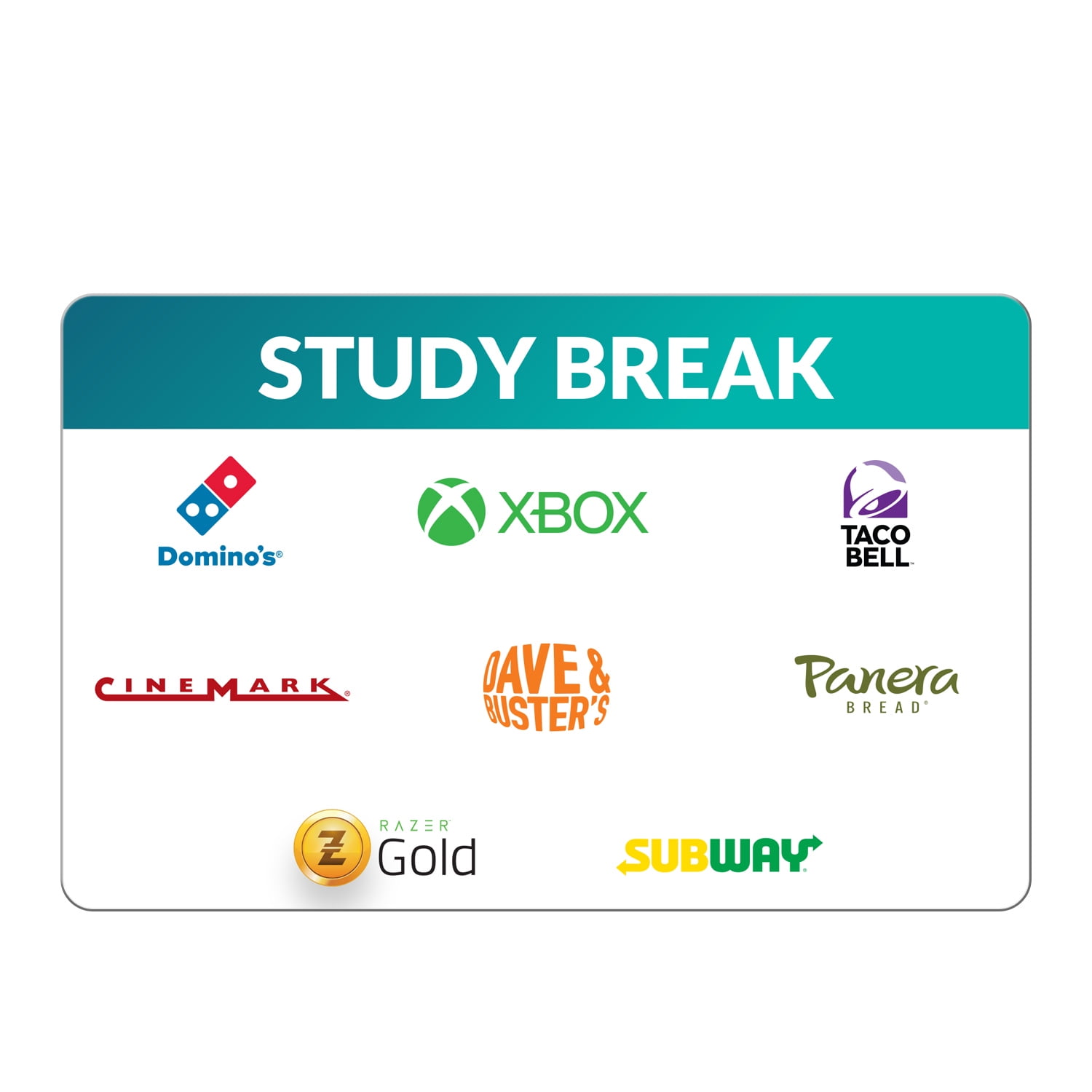 CYC Study Break $100 eGift Card - Walmart.com