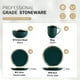 LOVECASA Dinnerware Sets, Stoneware Dinner Set for 8, 32-Piece Round ...