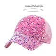 Breathable Baseball Caps for Women Girls Stylish Adjustable Jeweled ...