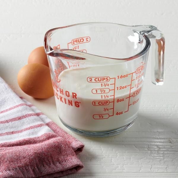 Click here for Anchor Hocking 500ml Measuring Cup 2 Cup prices