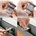 Adjustable Door Window Lock Stopper Wedge with Rubber Covered for ...