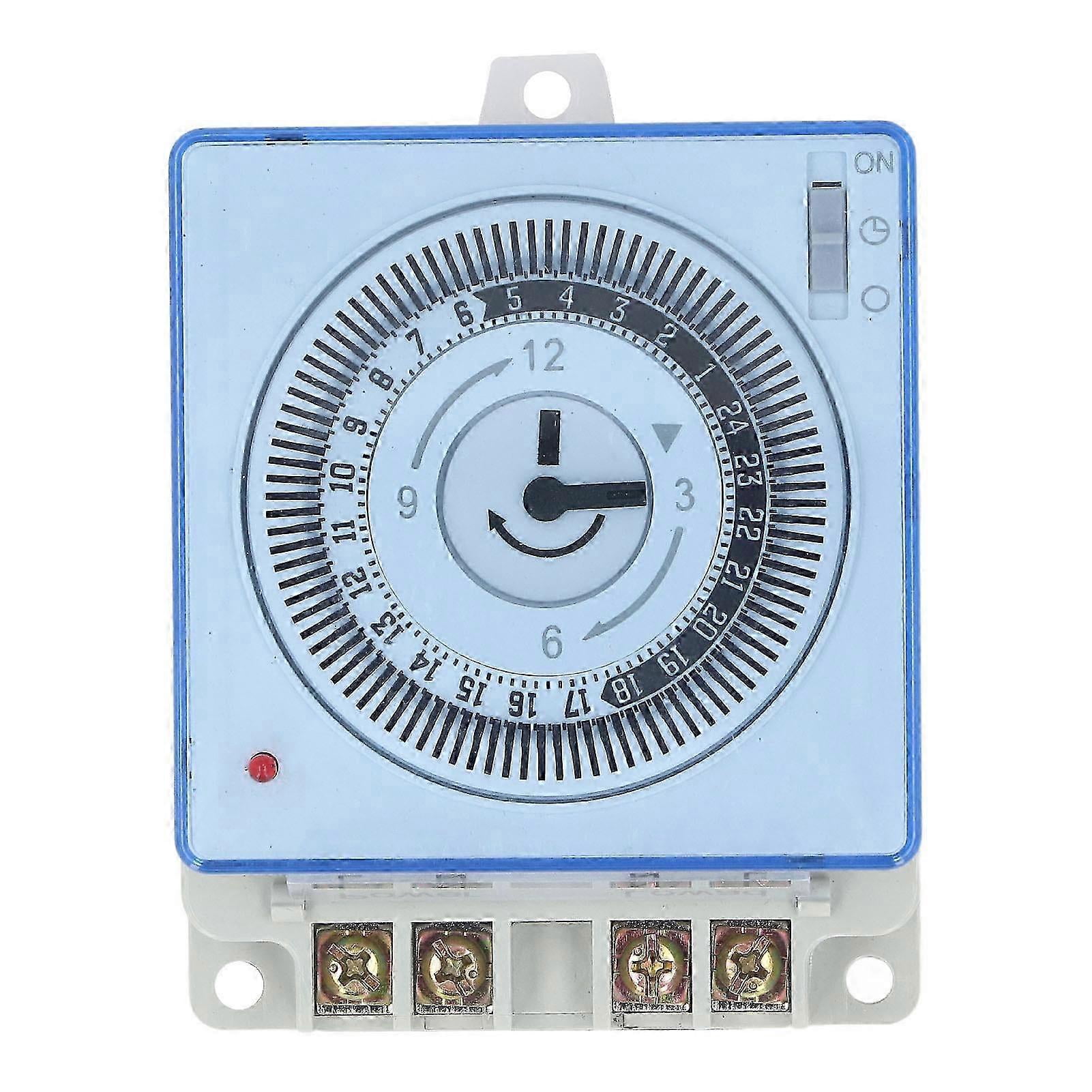24 Hour Mechanical Time Switch Automatic Power Off Quick Connect Timer ...