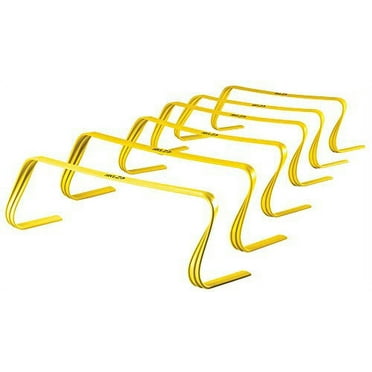 Fdit 5-Pack of Flexibility Hurdles with Adjustable Height Extenders Set ...
