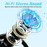 VEAT00L Cordless Bluetooth Headphones with Mic, Wireless Earbuds for ...