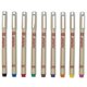 Sakura Pigma Brush Pen Set, 8-Colors - Walmart.com