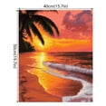 5D Diamond Art Painting Kit for Adults & Beginners - "Sunrise at Sea ...