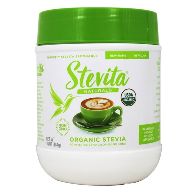 Stevita - Organic Stevia Sweetener Powder - 16 oz. Formerly Stevita ...