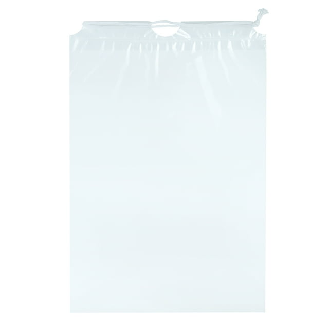 Travel Plastic String 18X24 - Clear Storage Bag Drawstring Pouch for ...
