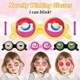 2026 New Funny Winking Glasses, Winking Eye Glasses, Great for Party ...