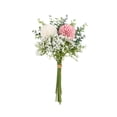 Artificial Hydrangea and Baby's Breath Bouquet for Home Decor, Wedding ...