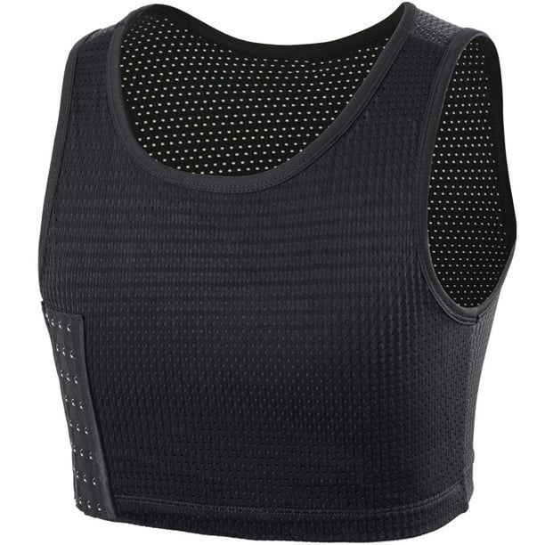 XUJI Women Transgender FTM Cosplay Breathable Half Chest Binder Breast ...