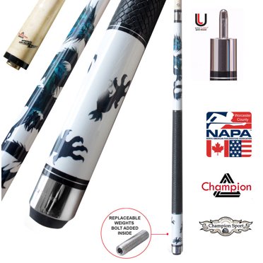 Lucasi LZ2000SP Custom Sneaky Pete Pool Cue Stick with Zero Flexpoint ...