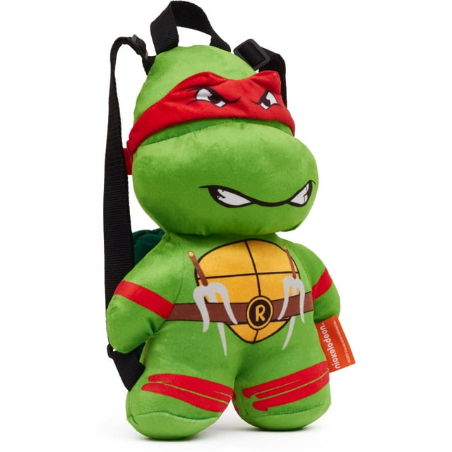 Teenage Mutant Ninja Turtles "Raphael" Plush Backpack - Walmart.com