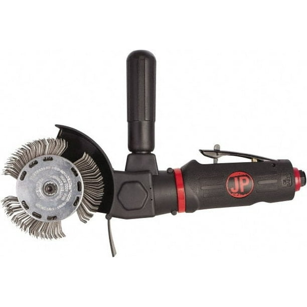 PRO-SOURCE 4" Wheel Diam, 3,500 RPM, Pneumatic Angle & Disc Grinder ...