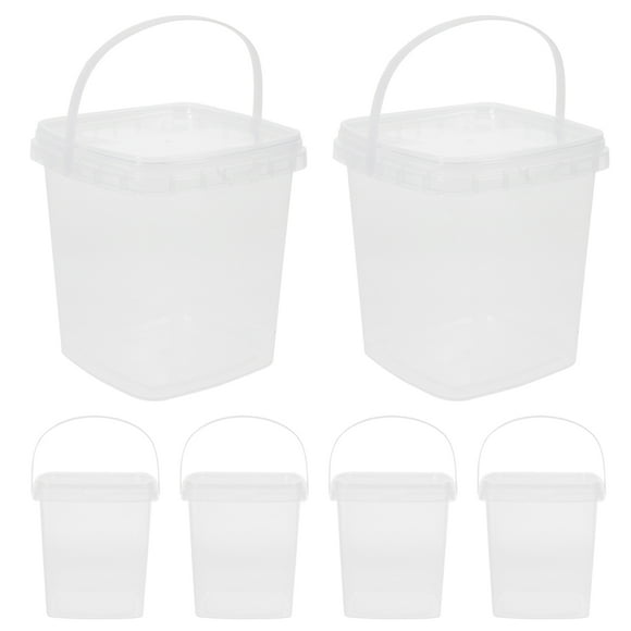 Clear 5 Gallon Bucket