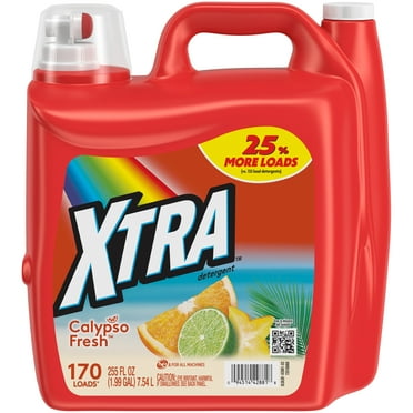 OxiClean Liquid Laundry Detergent, Sparkling Fresh Scent, 100.5 oz ...