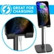 Aduro Elevate Phone & Tablet Holder Adjustable Stand Black - Walmart.com