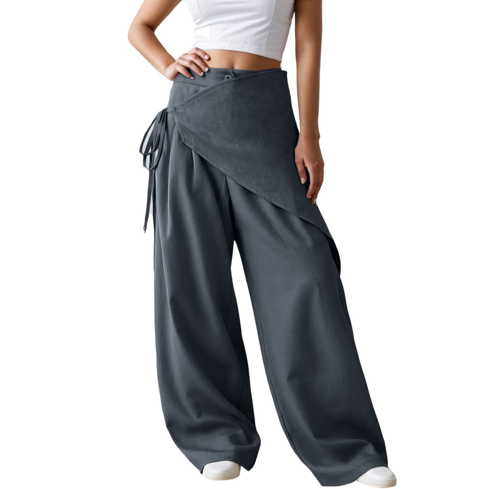 Click here for Aocisk Casual High Waisted Wide Leg Pants Comforta... prices