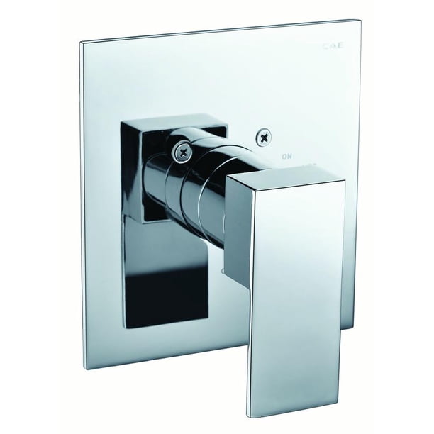 ALFI brand AB6701-PC Polished Chrome Modern Square Pressure Balanced ...