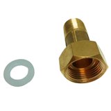 Brass Female Thread Fitting Pneumatic or Adapter Non - Walmart.com