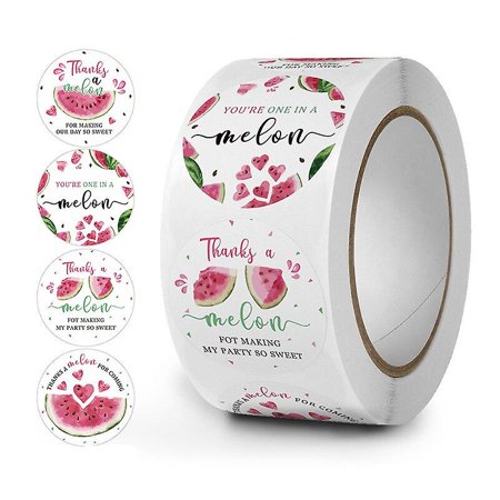 500Pcs round labels handmade kraft paper packaging sticker for candy ...