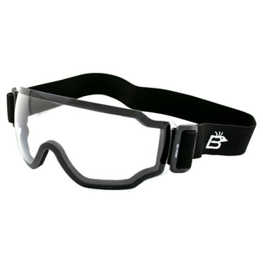 Birdz Eyewear Wing Skydiving & Motorcycle Goggles (Clear Lens ...