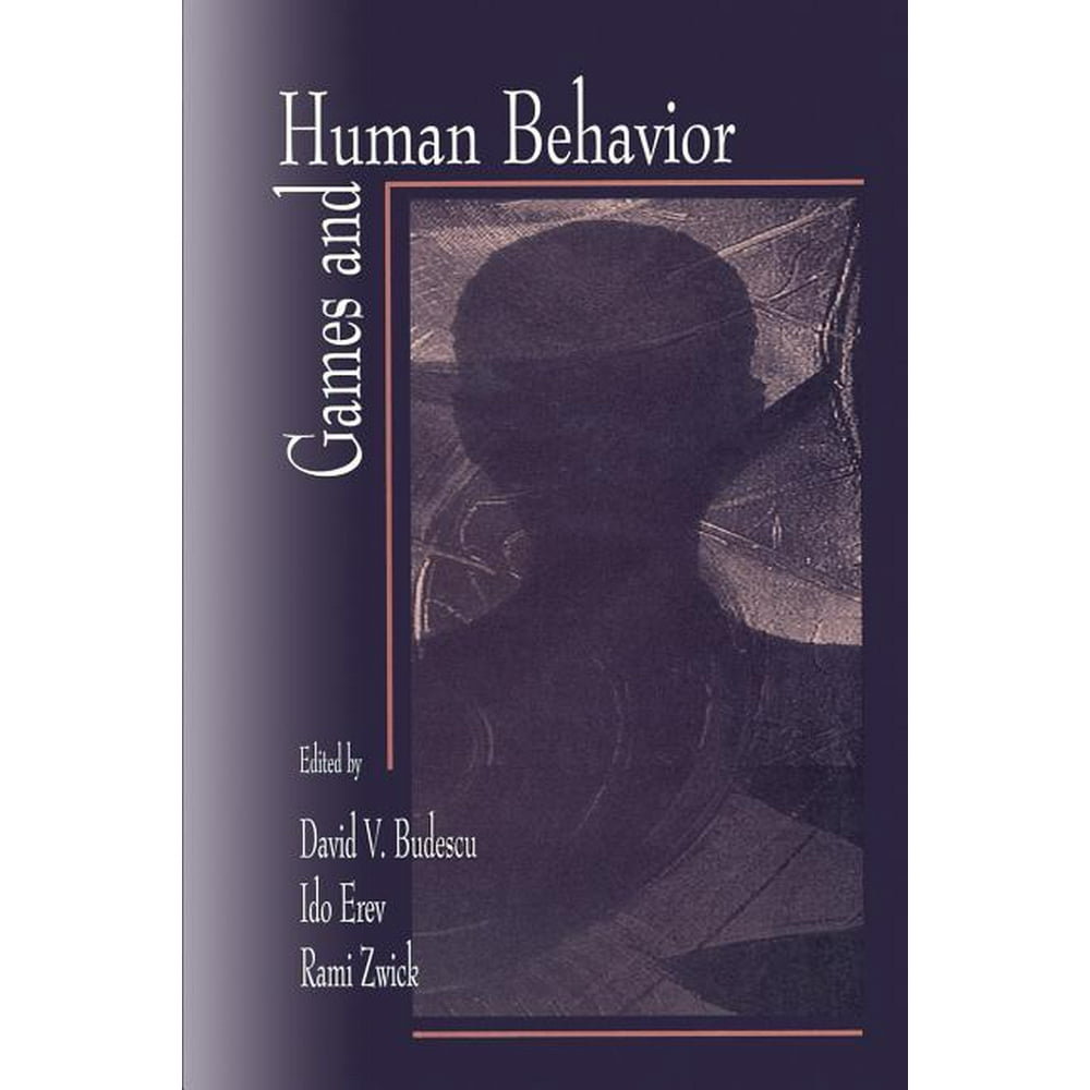 Games and Human Behavior: Essays in Honor of Amnon Rapoport (Paperback ...