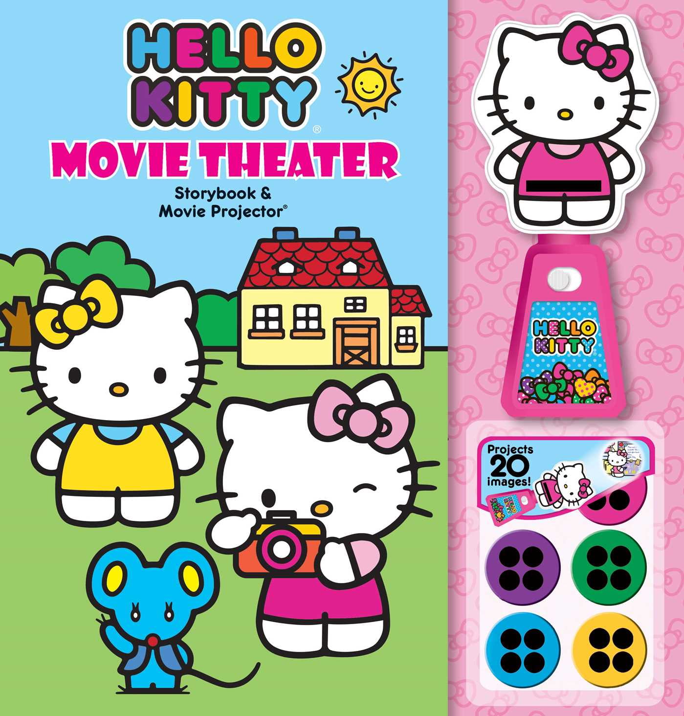 Movie Theater: Hello Kitty Movie Theater Storybook & Movie Projector ...