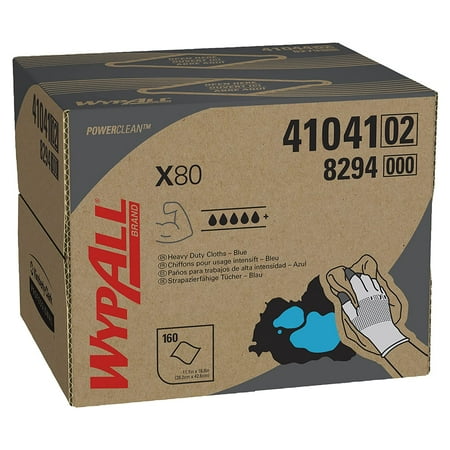 Wypall - KCC41041 X80 Reusable Wipes (41041), Extended Use Cloths Brag ...
