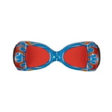 Hot Wheels Hoverboard with Light Up Wheels, Blue and Red, Self Balance ...