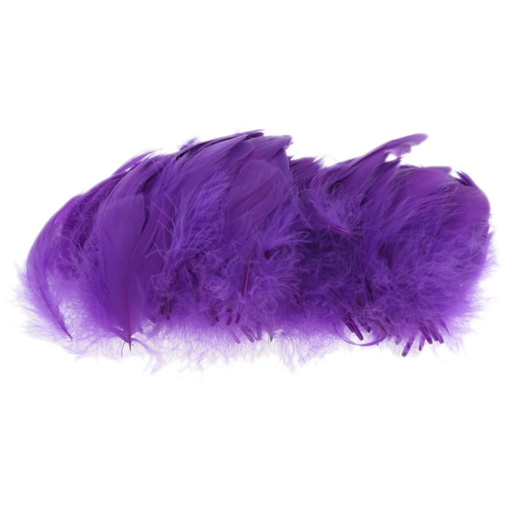 200 Piezas de Plumas Salvador Decoraciones para Fiestas en Casa Púrpura ...