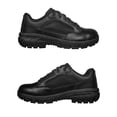 Interceptor Men's Lightweight Slip-Resistant Black Utility Work Boots ...