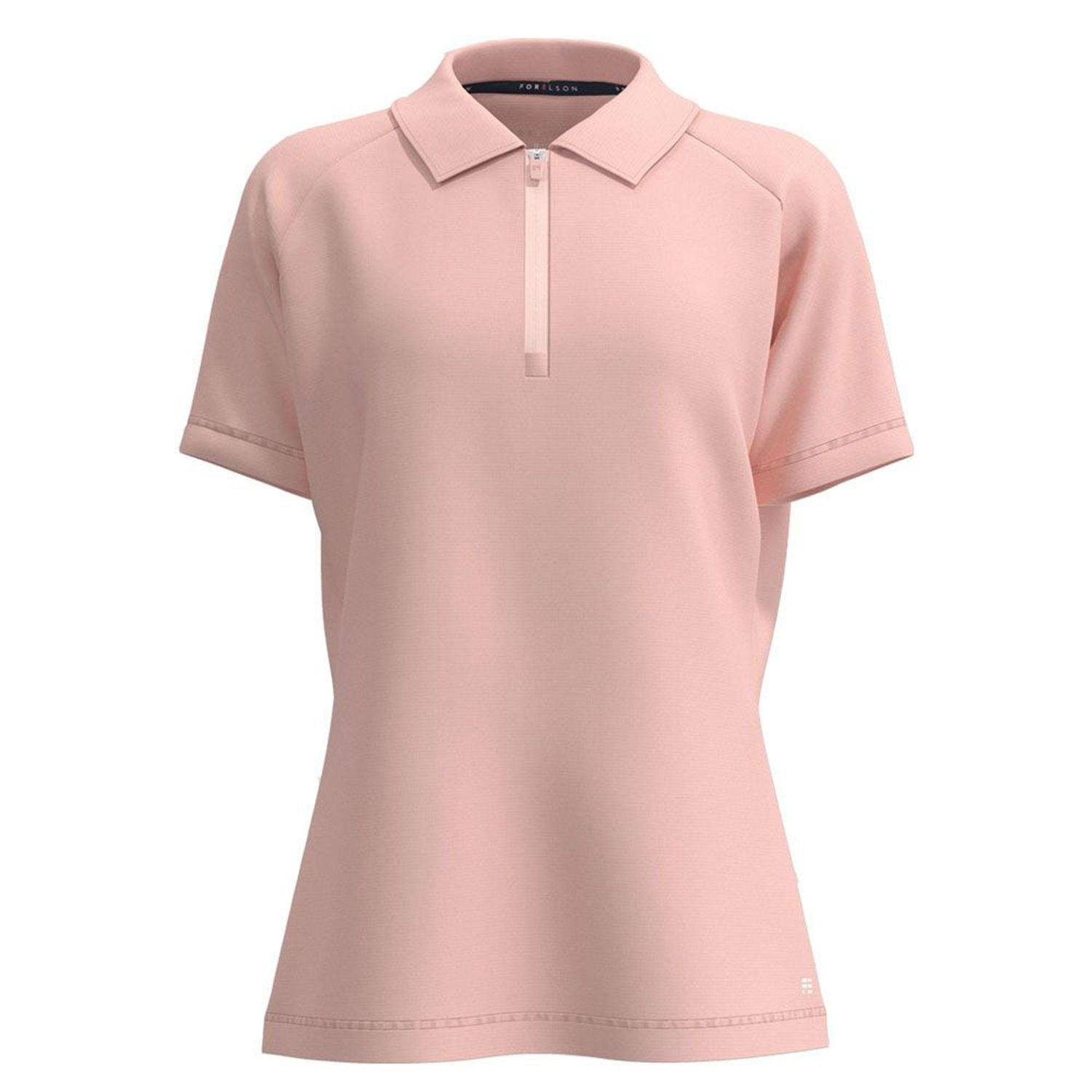 Click here for Forelson Womens Blockley Zip Neck Polo Shirt Xs prices